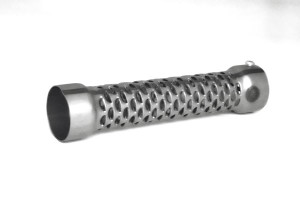 1 3/4" x 10" Long Baffle for 2 1/4" Pipe | Samson Exhaust