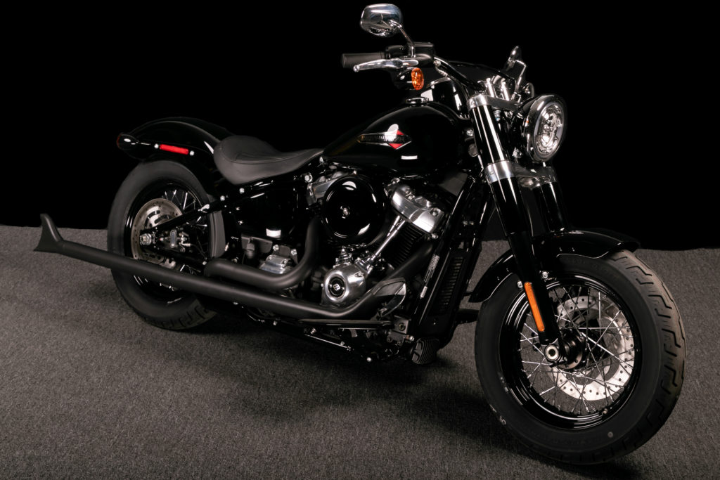 New M8 True Duals for Softail 36″ Sinister Black | Samson Exhaust